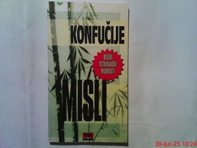 KONFUCIJE  -  MISLI