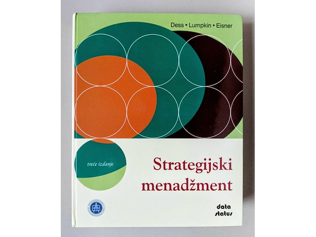 STRATEGIJSKI MENADŽMENT Dess Lumpkin Eisner