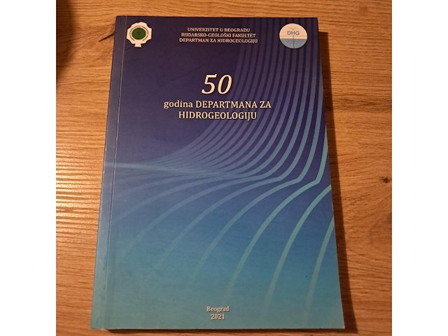 50 godina DEPARTMANA ZA HIDROLOGIJU