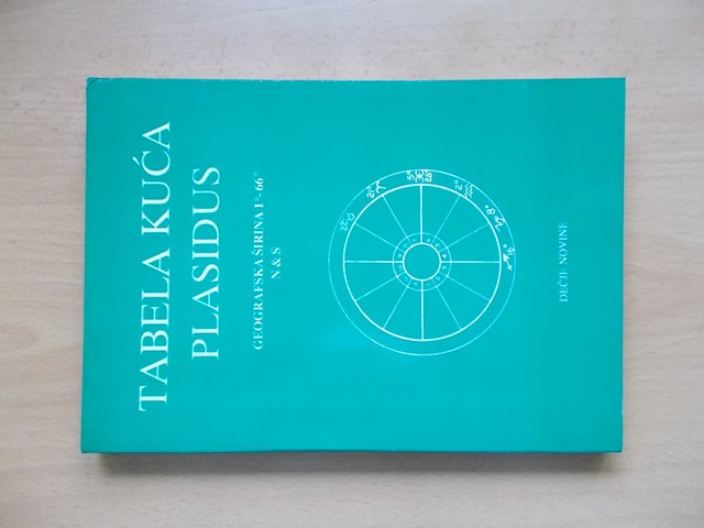 TABELA KUCA PLASIDUS - PRIR. SLAVICA ZIVKOVIC