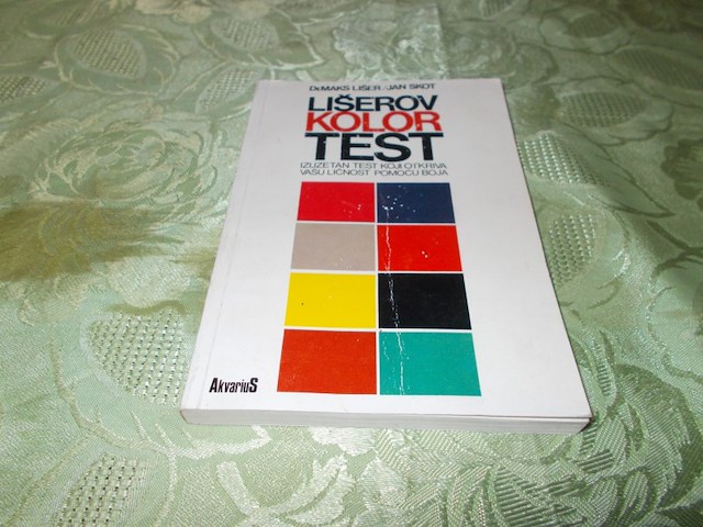 Liserov kolor test - Dr.Maks Liser - Jan Skot