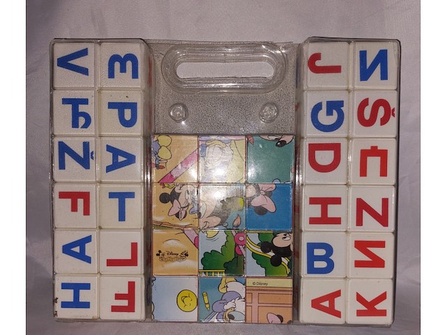 Vintage Disney Slovarnica/Kocke EX YU