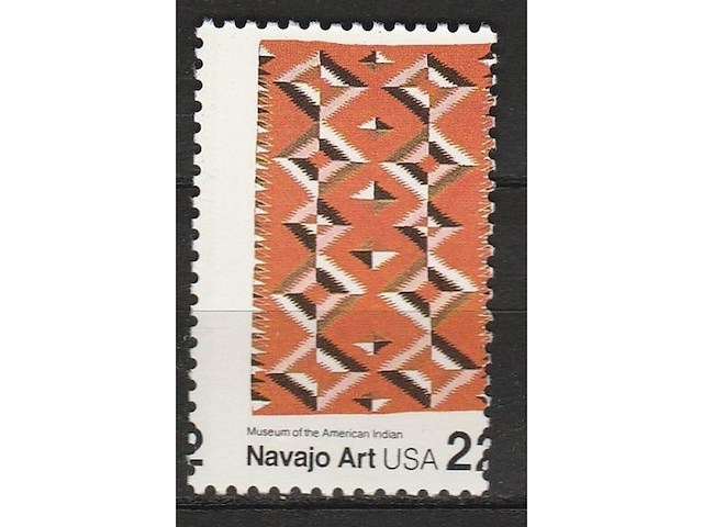 USA - 1986 - Navajo Art - MNH
