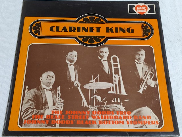 JOHNNY DODDS - Clarinet king (LP, ENGLAND, 4/4+)