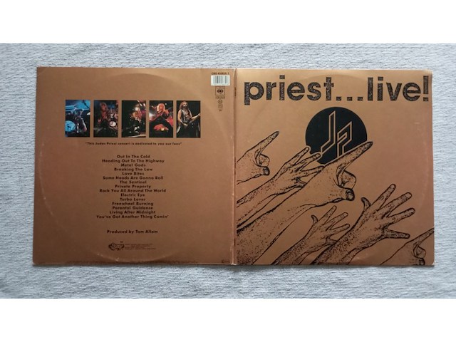 JUDAS PRIEST - Priest ... Live! (2LP) licenca