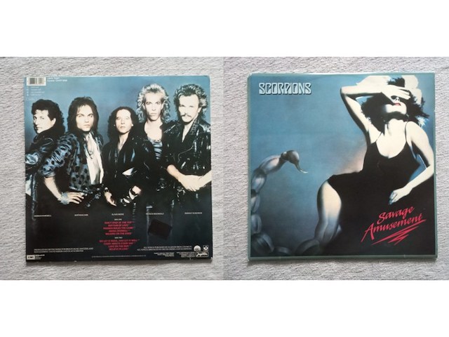 SCORPIONS - Savage Amusement (LP) licenca
