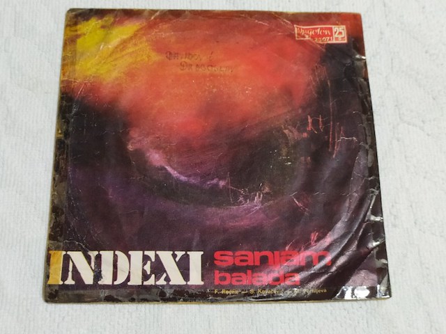 INDEXI - Sanjam (SINGL, 3+/4-/2)