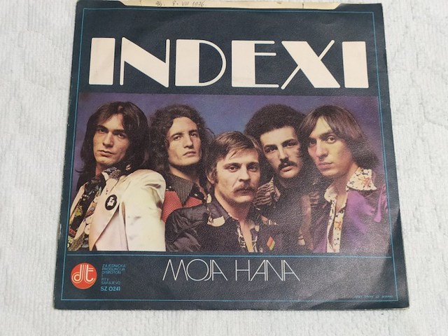 INDEXI - Moja Hana (SINGL, 3/3/5-)