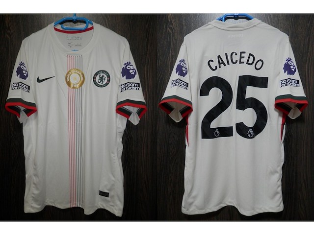 Chelsea dres 2025-26 Caicedo 25 (Gostujući)