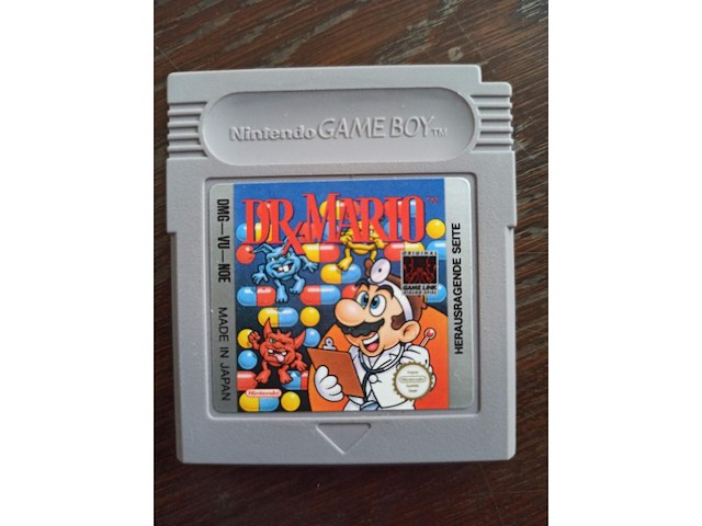 nintendo game boy igrica dr x mario  ispr sa slike