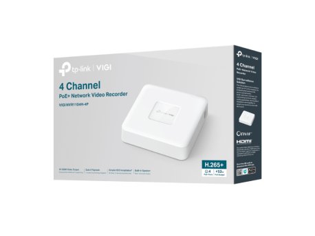 TP LINK VIGI NVR1104H-4P-Poe
