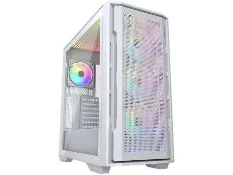 COUGAR UNIFACE RGB PC Case, Mid Tower, White