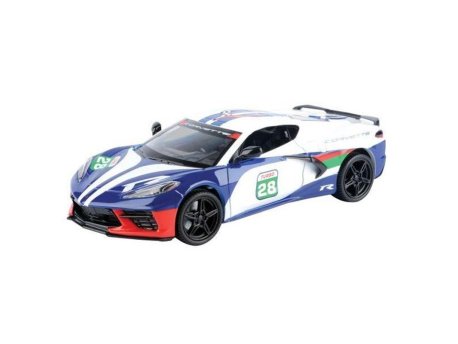 MotorMax Metalni auto 1:24 GT Racing 2020 Corvette C8 25/73794