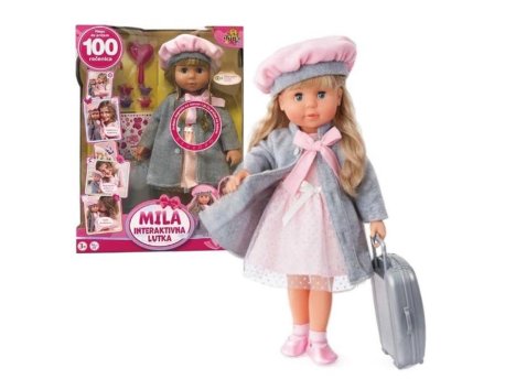 Milla Toys Interaktivna lutka Mila 100 rečenica 54/41064
