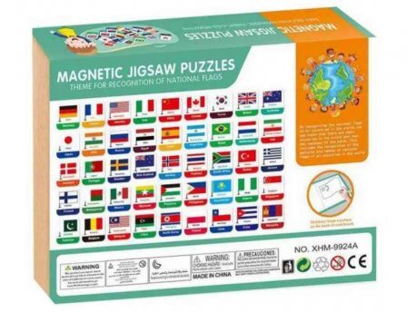BEST LUCK Magnet puzzle zastave BE099924A