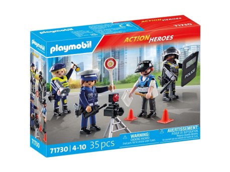 PERTINI Playmobil Action heroes Set policijskih figura