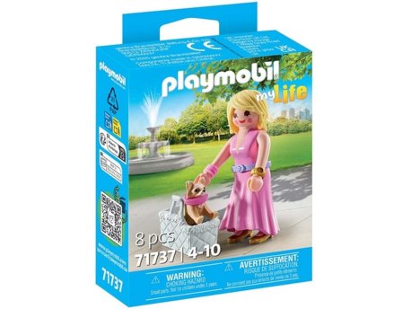 PERTINI Playmobil My life Devojka u šetnji sa čivavom