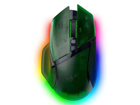 RAZER Basilisk V3 Pro 35K - Ergonomic Wireless Gaming Mouse - Phantom Green Edition - EU
