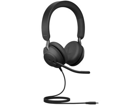 JABRA Evolve2 40 SE, USB C/A, MS Stereo