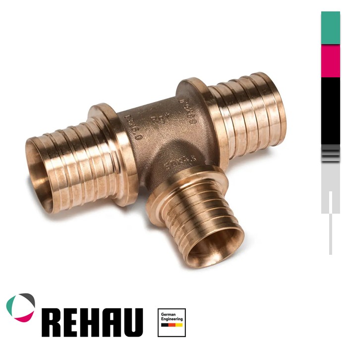 T-komad 50-25-40 RX+ RAUTITAN REHAU