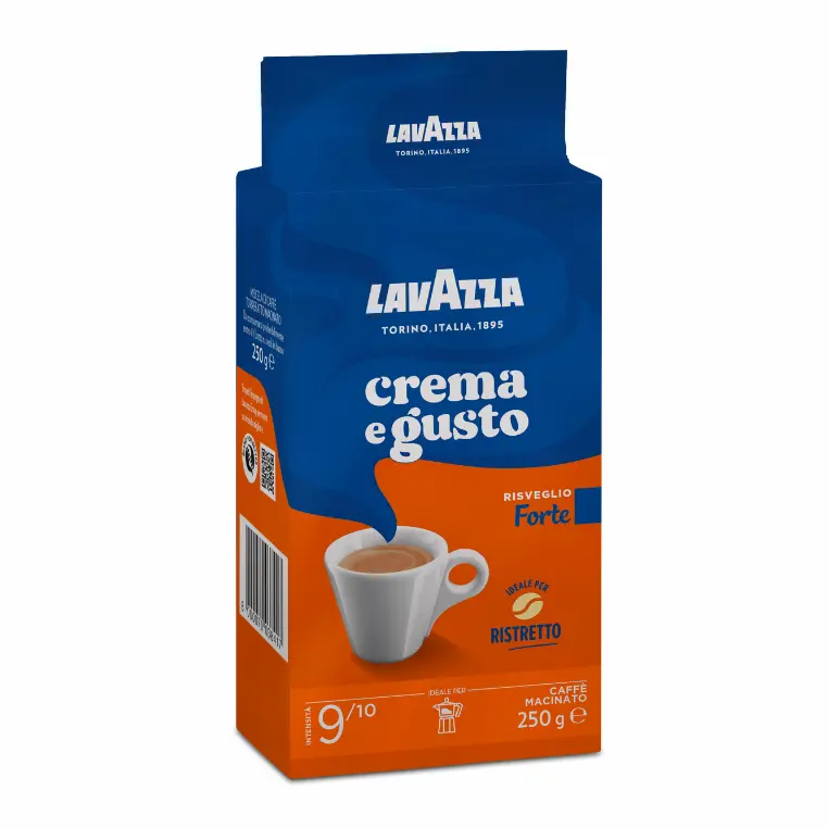 LAVAZZA CREMA E GUSTO FORTE 250GR – MLEVENA ESPRESSO KAFA