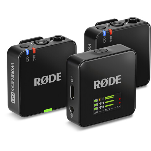 RODE Wireless GO 3 2-Person Compact Wireless Microphone System