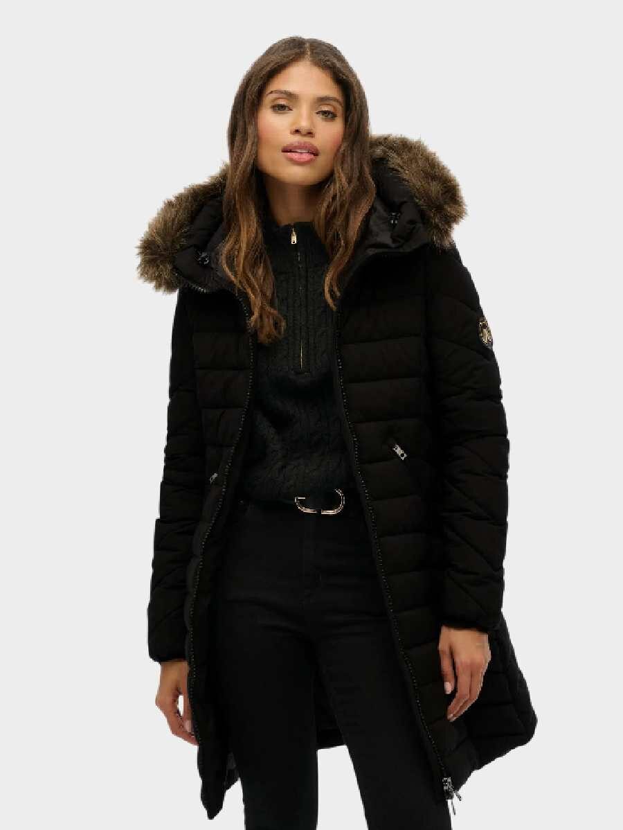 Superdry ženska jakna crna w5011999a 02a