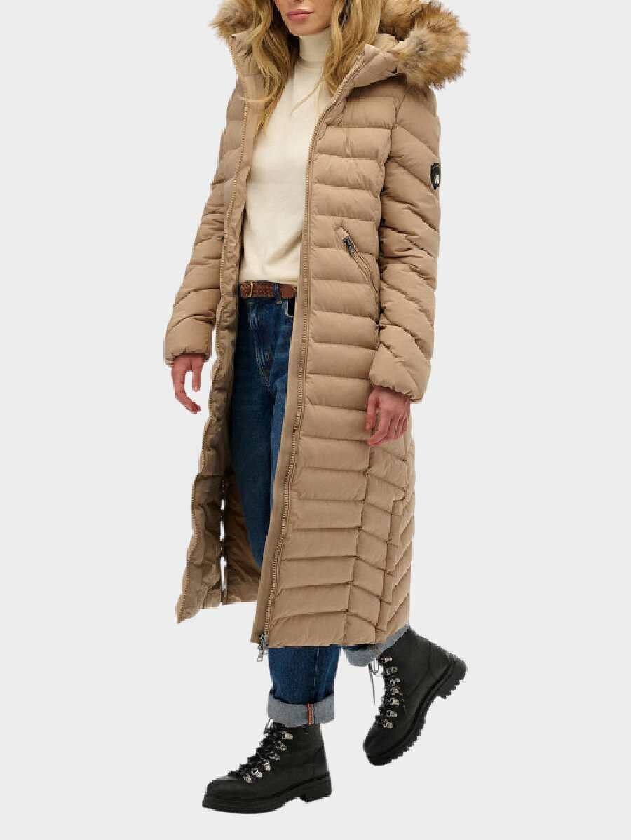 Superdry ženska jakna bež w5012001a 5ye