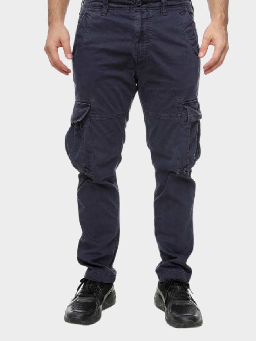 Superdry muške cargo pantalone teget m7011132a 98t