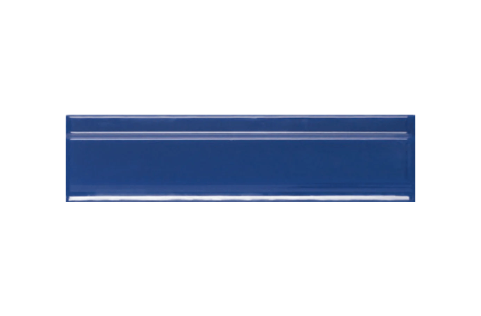 Ceramica Ribesalbes - Pločica - Toledo Moldura Plana Azul Valencia- 5x20 - Po komad