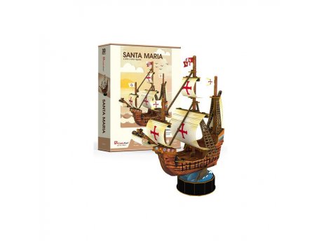 CUBICFUN PUZZLE SANTA MARIA T4031h