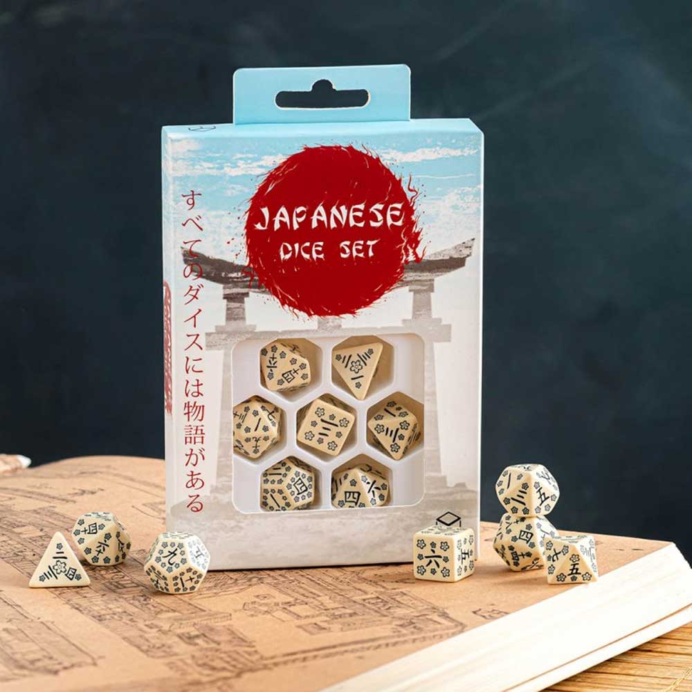 Japanese Dice Set: Last Words Stone