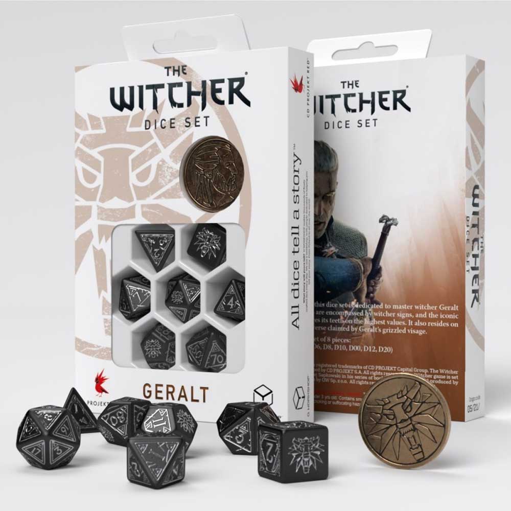 The Witcher Dice Set: Geralt - The Silver Sword