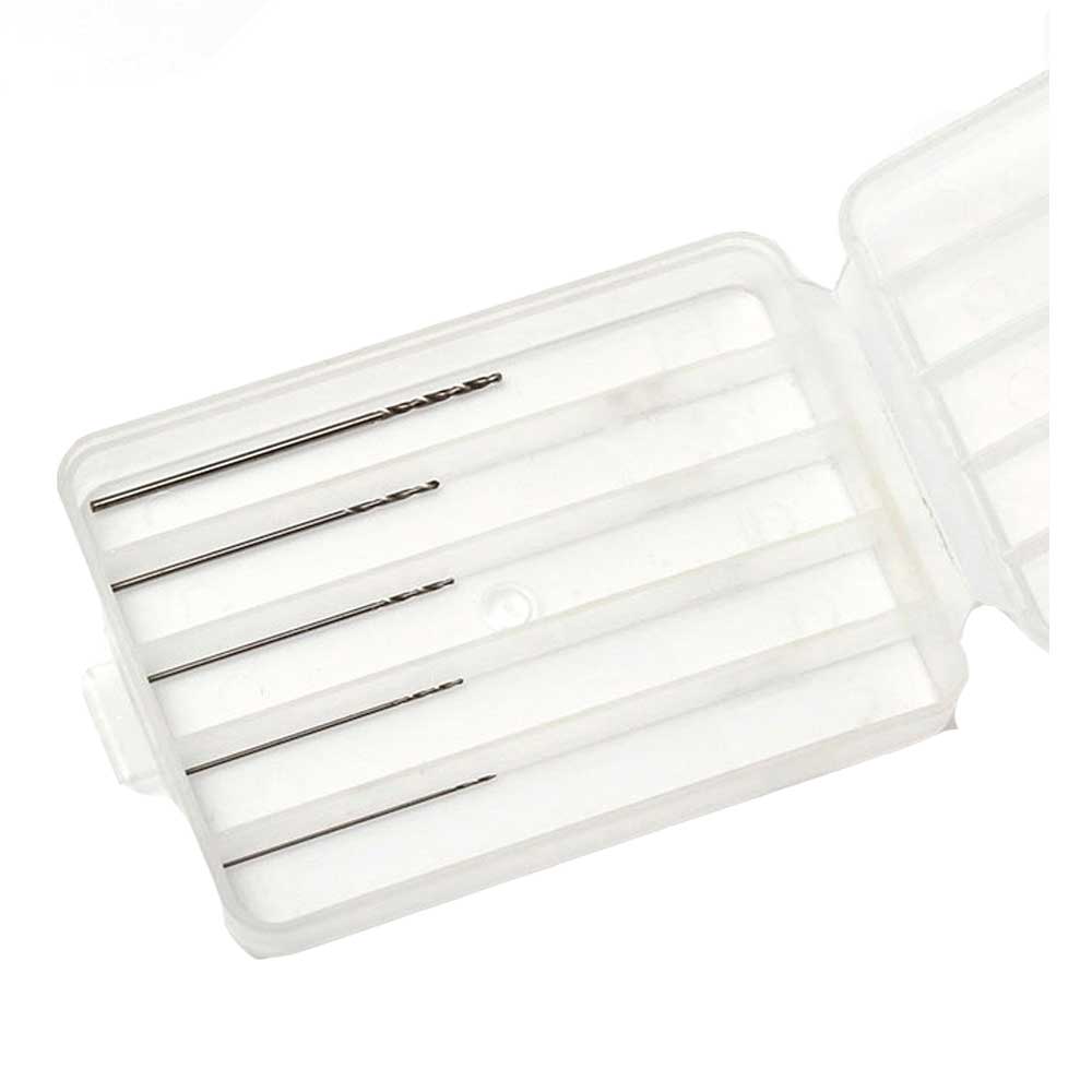 Fine Drill Set 0,3/0,4/0,5/0,6/0,8