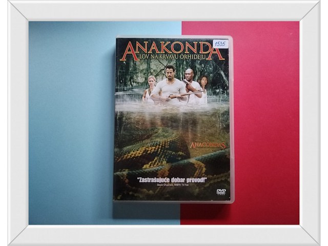 061. dvd = ANAKONDA 2 : Lov na krvavu orhideju