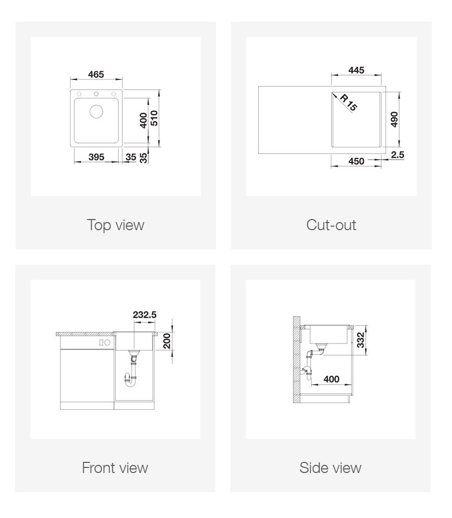 Blanco sudopera NAYA 45 527126