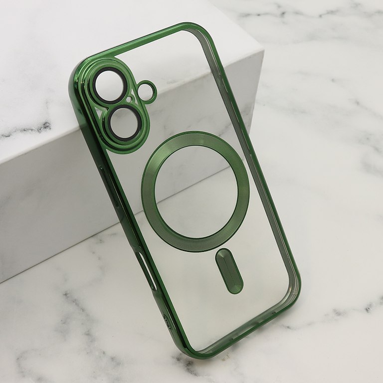 Zastitna maska (futrola) CAMERA PROTECT MAGSAFE - iPhone 17 zelena (MS)
