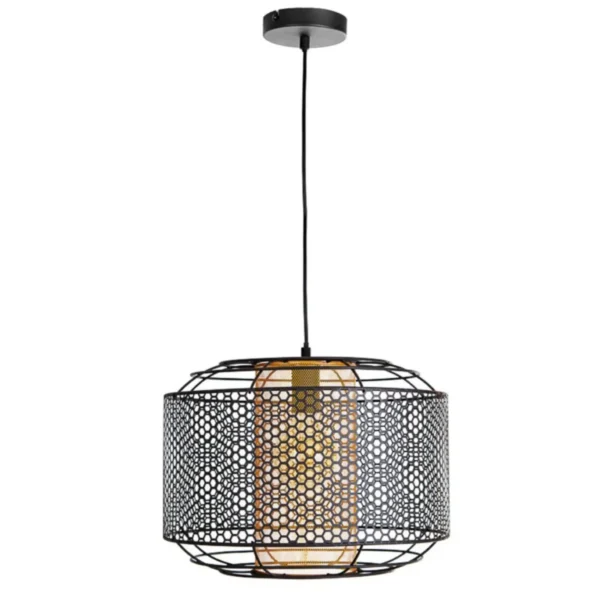 Lusteri i Visilice | Globo Denton 30790145 – Crna
