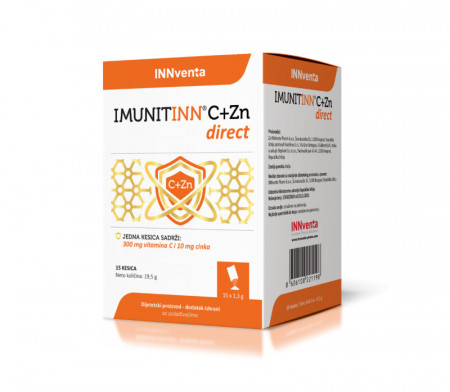 IMUNITINN C + CINK DIRECT 15 KESICA