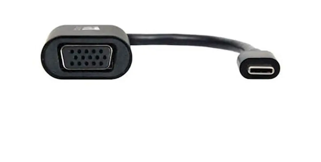 Adapter Port Designs, USB-C na VGA, 1920 x 1200 ili 1080p