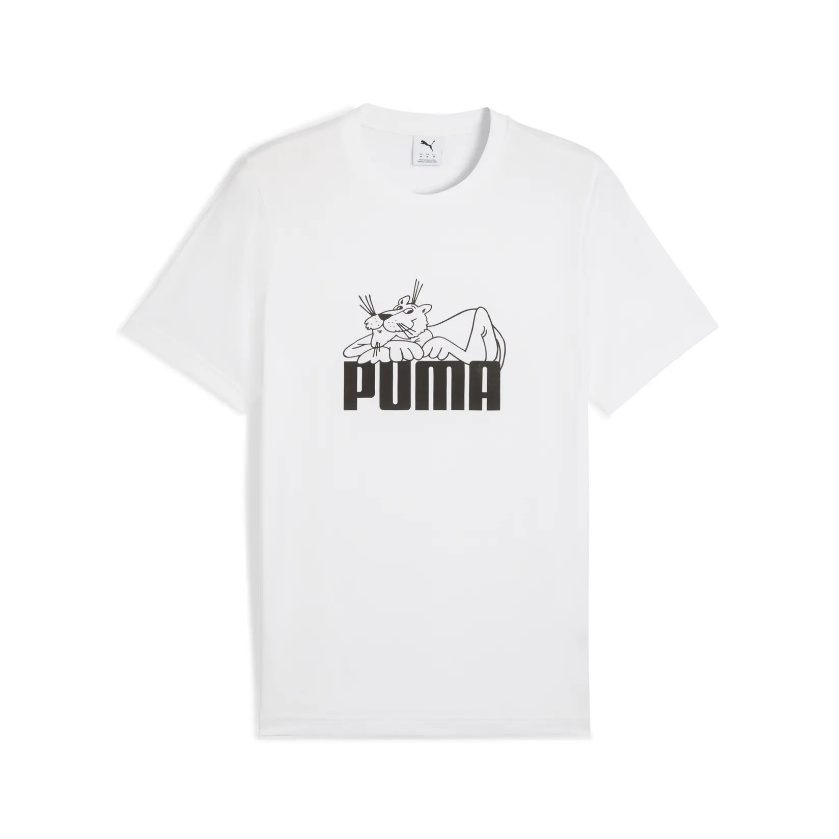 Puma Muška majica Graphic Super Puma Tee, 632087-02, Bela
