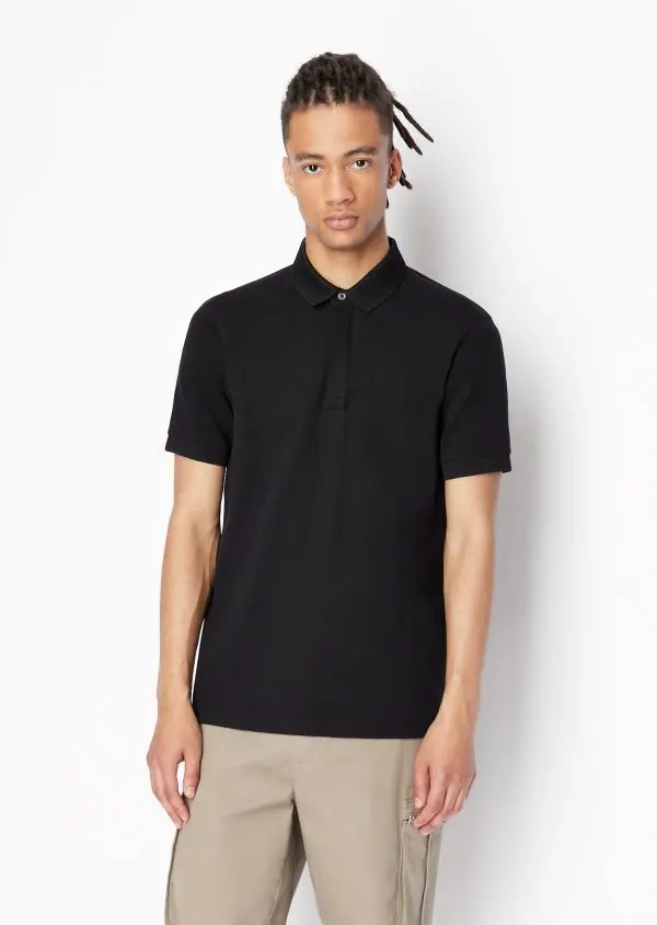 Armani Exchange Muška polo majica, Crna
