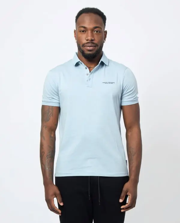 Armani Exchange Muška polo majica, Svetloplava