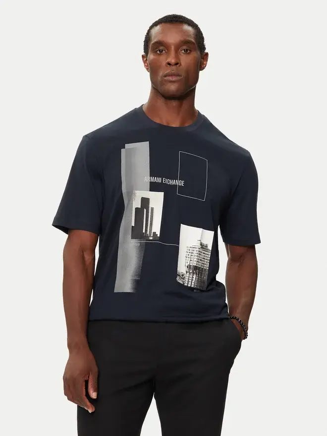 Armani Exchange Muška majica, Tamnosiva