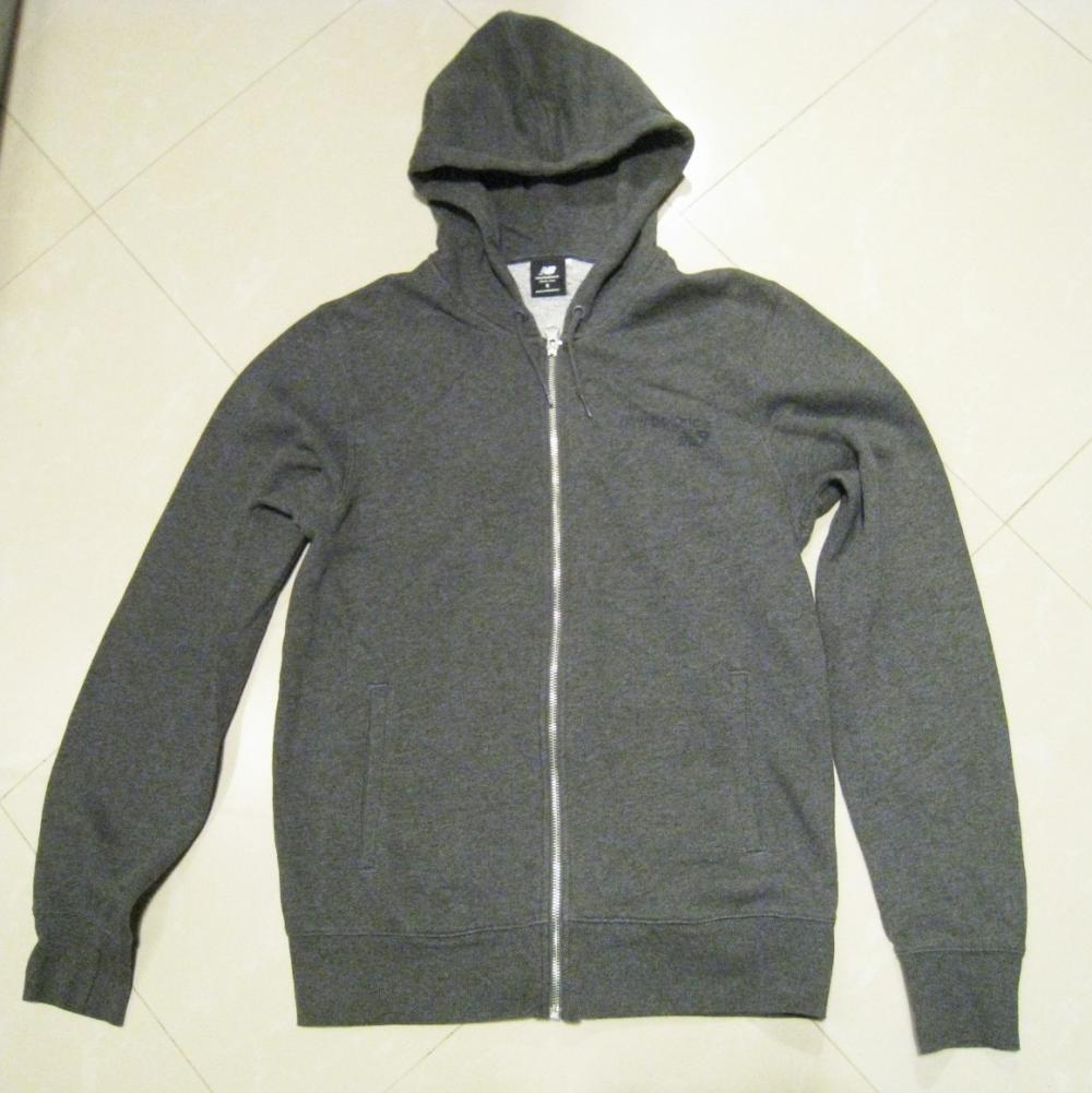 NEW BALANCE duks sivi S NB filc fleece dukserica