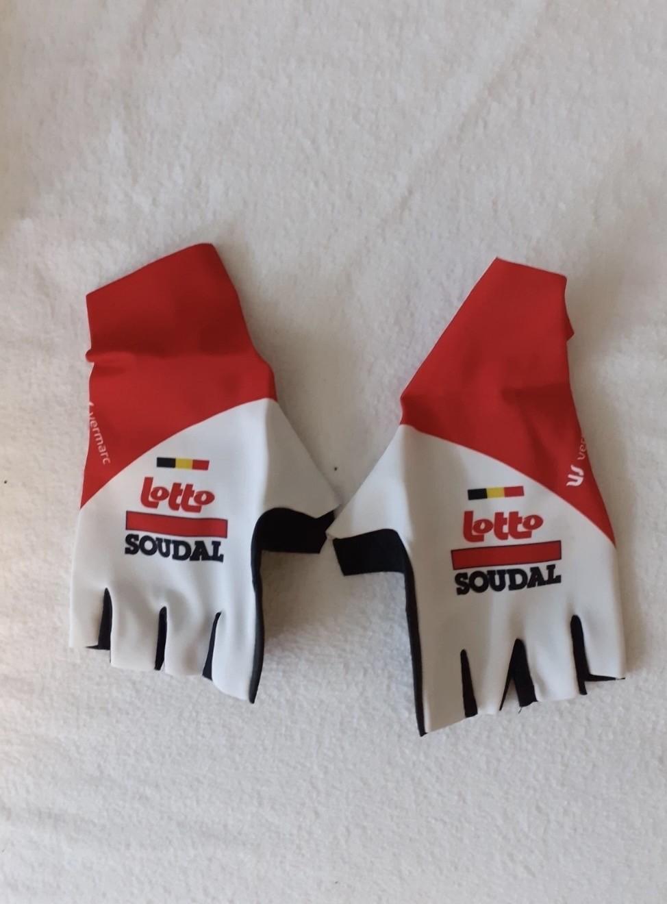 Original Vermarc Lotto Soudal 2020 aero rukavice M