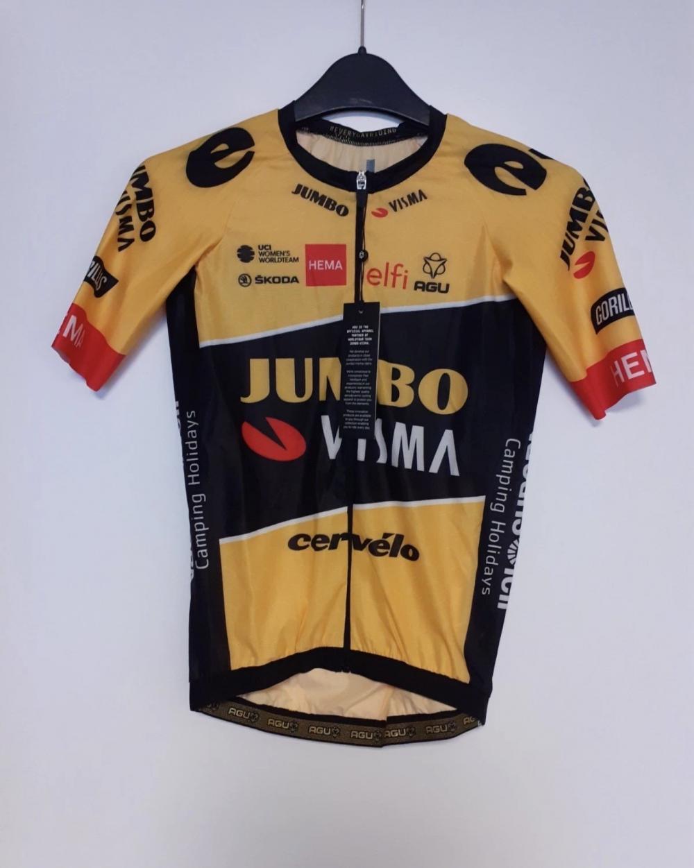 Original Agu team Jumbo Visma 2022 zenski dres M