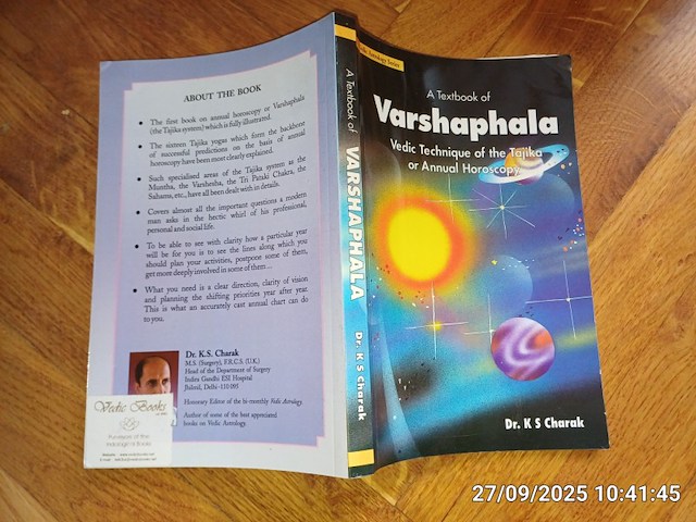 CHARAK, A TEXTBOOK OF VARSHAPHALA
