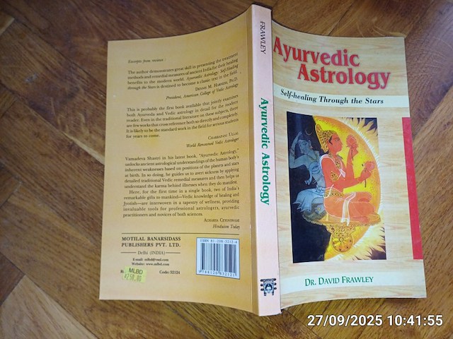 DAVID FRAWLEY, AYURVEDIC ASTROLOGY
