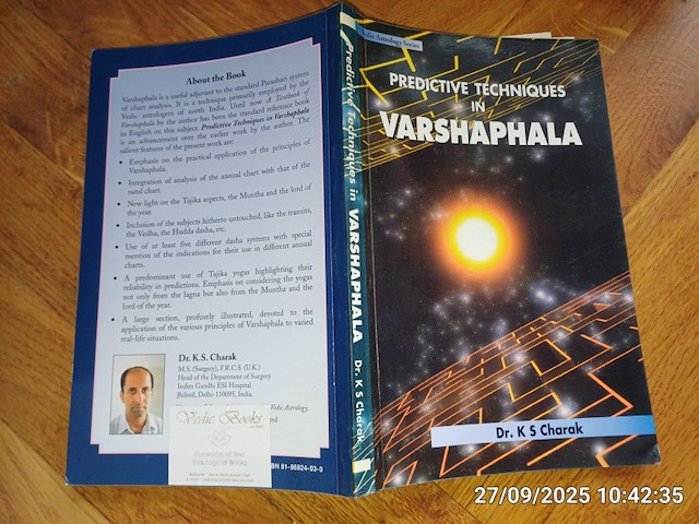 CHARAK, PREDICTIVE TECHNIQUES IN VARSHAPHALA